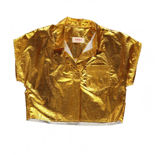 Fiesta Woven Top Gold | Maan Kids | Goldfish.be