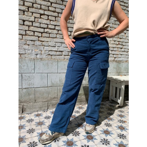 Note Trousers Woven Blue| Maan Kids | Goldfish.be
