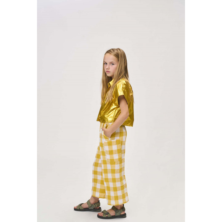 Fiesta Woven Top Gold | Maan Kids | Goldfish.be