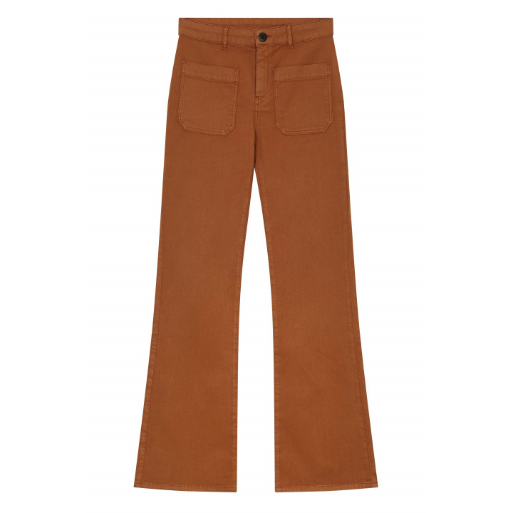 Perfect Uni Pants Tabacco Leon & Harper | Teens & Women Fashion ...